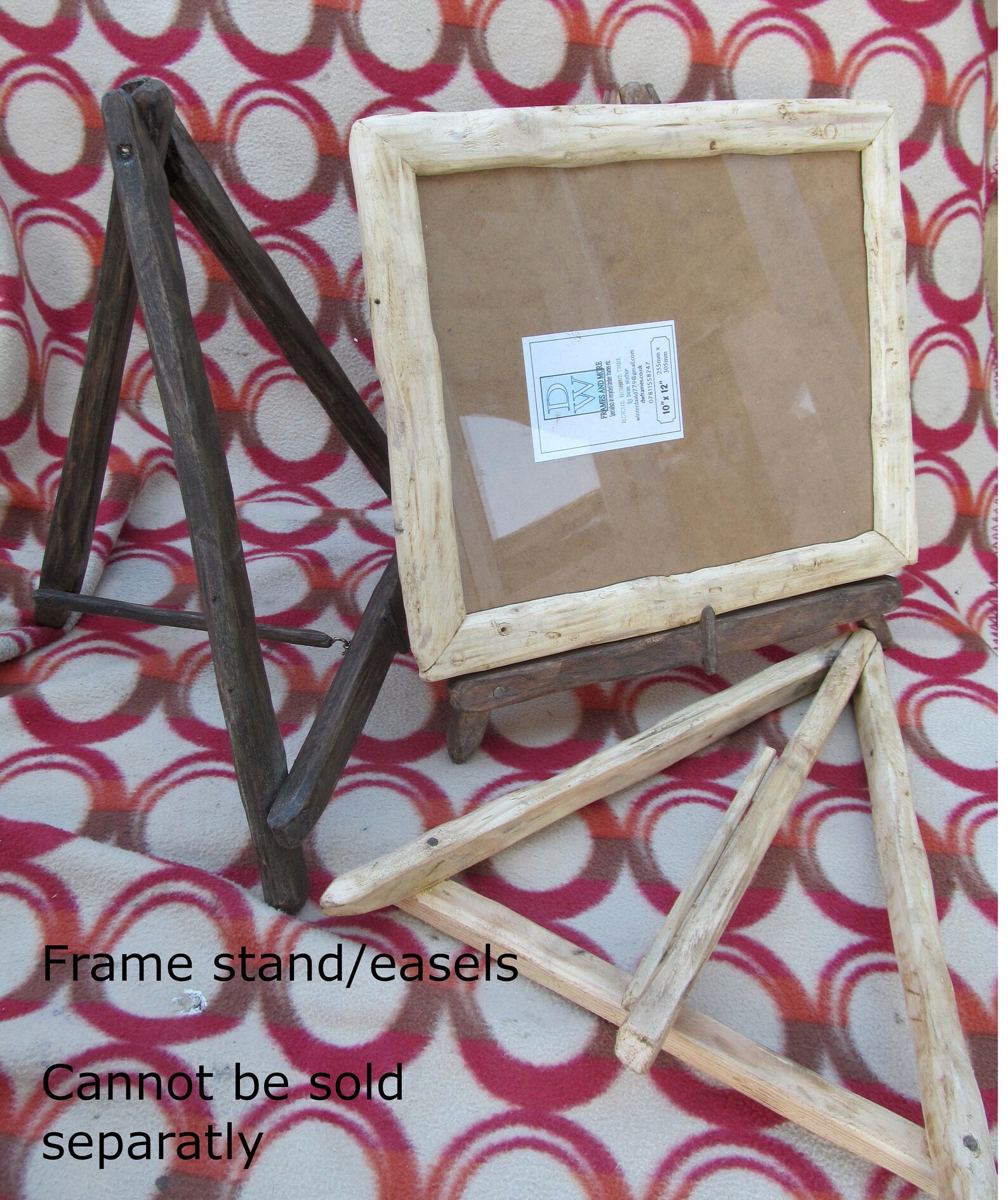 Rustic/driftwood style frames in recycled pine in clear | Etsy