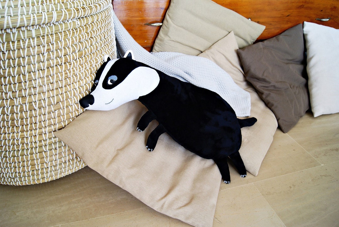 Stuffed Toys BILLY BADGER, Stuffed Animals, Woodland Plush Toy, Kids ...
