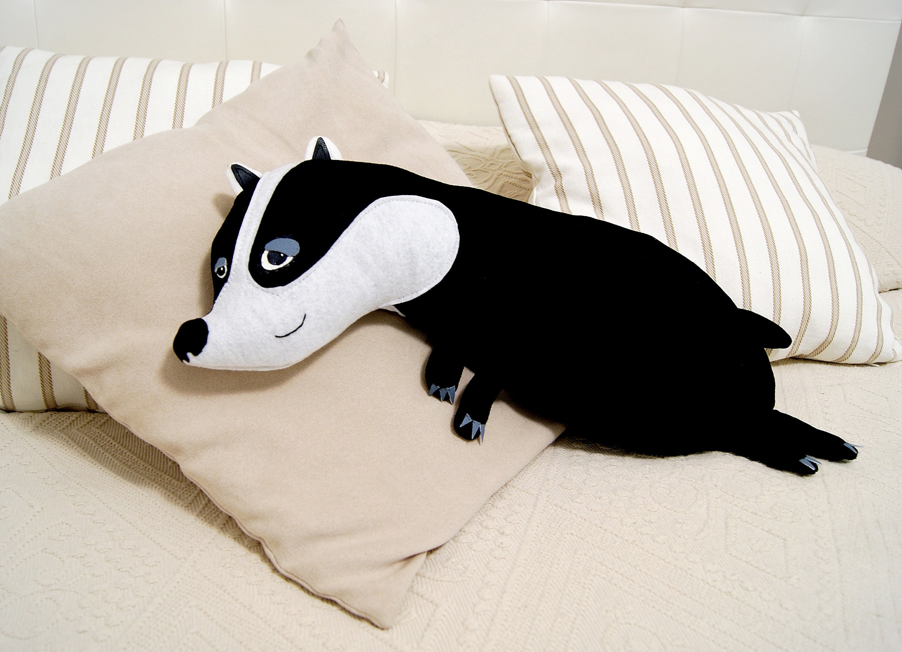 Stuffed Toys BILLY BADGER Stuffed Animals Woodland Plush - Etsy