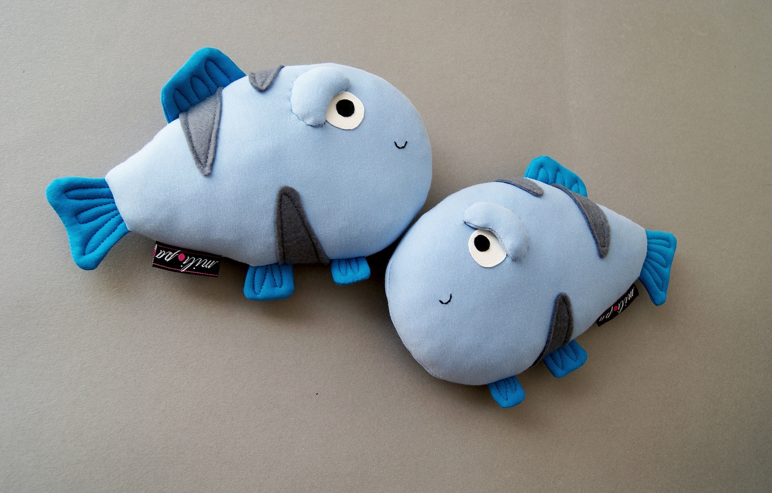 Blue BABY FISH. Toddler Toys Nursery Toys Cuddly Toys | Etsy