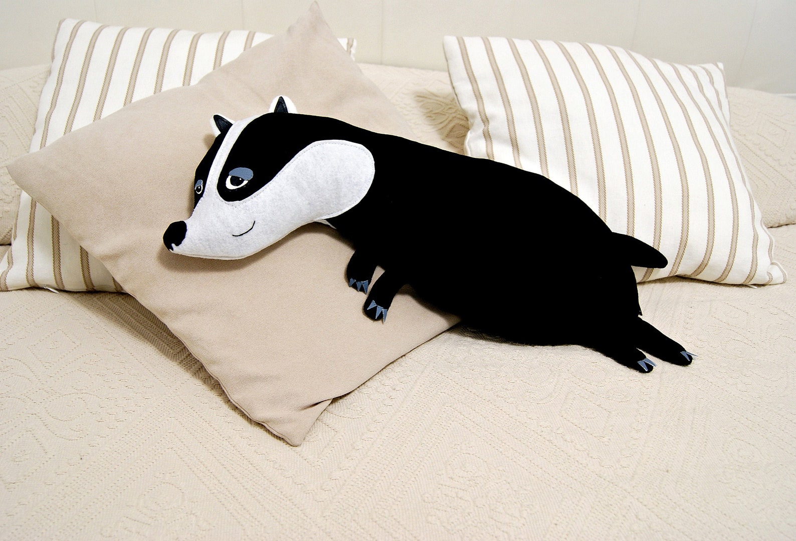 Stuffed Toys BILLY BADGER Stuffed Animals Woodland Plush - Etsy