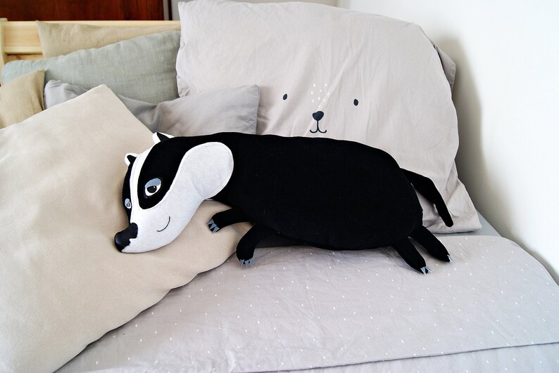 Stuffed Toys BILLY BADGER Stuffed Animals Woodland Plush - Etsy