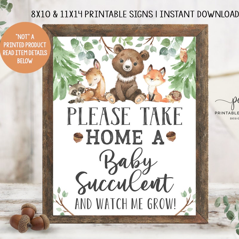 Woodland Sign - Etsy