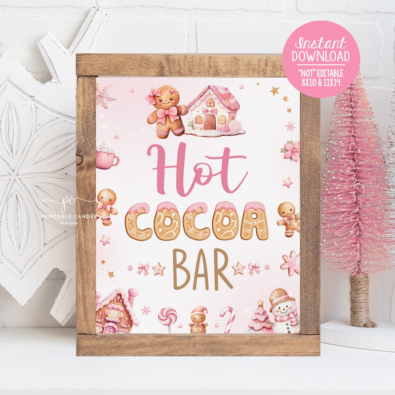 Hot Cocoa Sign - Etsy