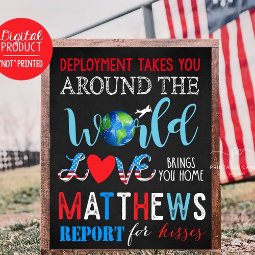 Welcome Home Dog Sign Dad Pet Homecoming Back From Deployment - Etsy