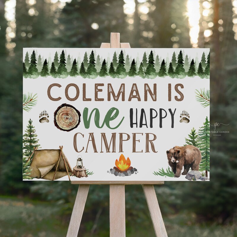 Happy Camper - Etsy