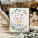 Easter Candy Bar Sign Girl Birthday Party Pastel Bunny Theme Easter ...