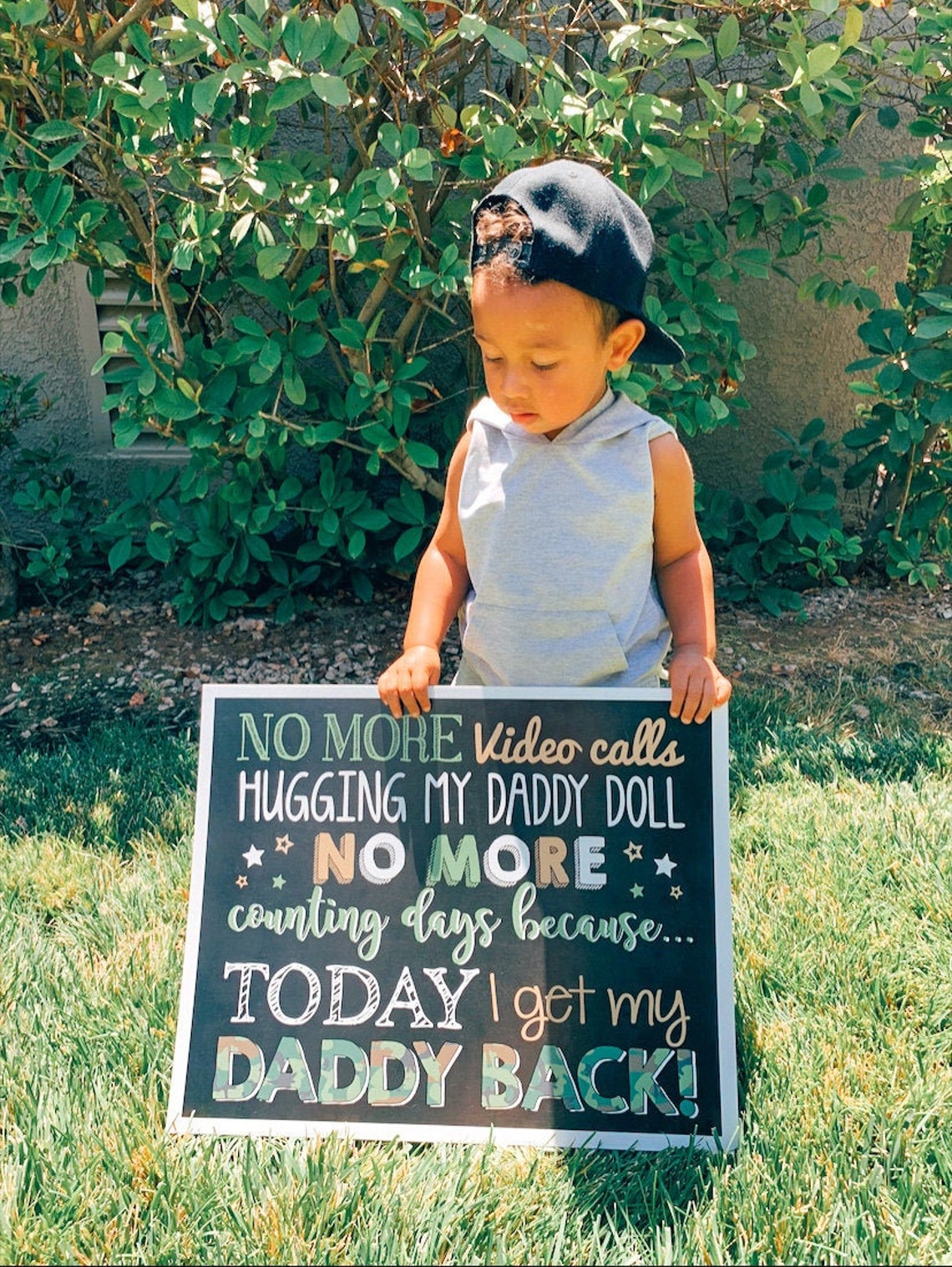 Welcome Home Daddy Sign Homecoming Kids Back From Deployment - Etsy