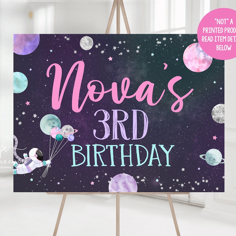 Galaxy Party Decor - Etsy