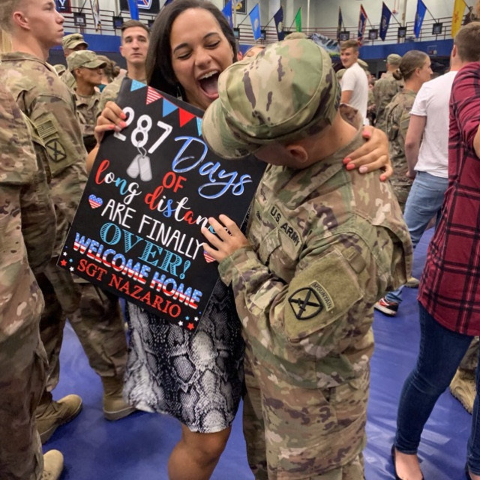 Welcome Home Wife Spouse Husband Sign Homecoming Back From Deployment ...