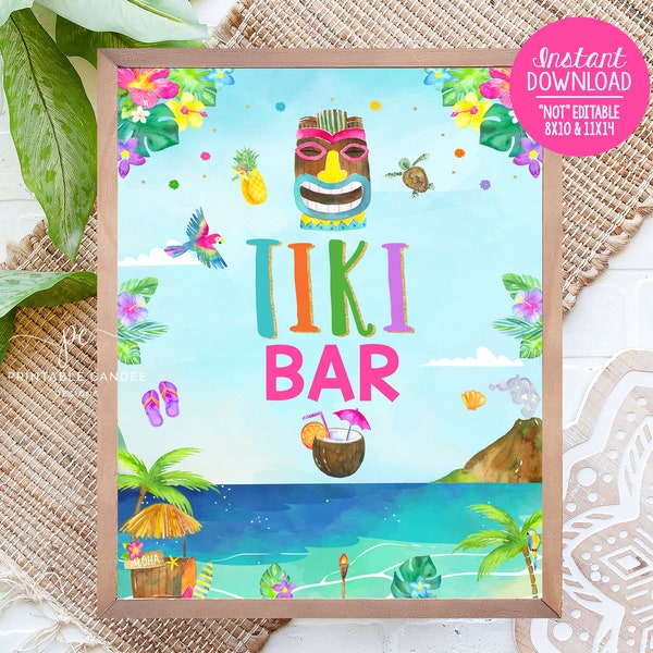 Luau Tiki - Etsy