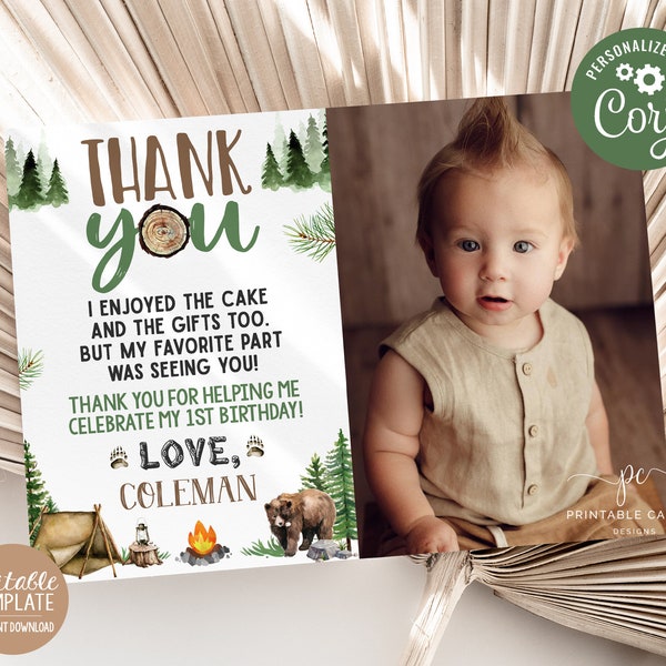 Camping Thank You - Etsy