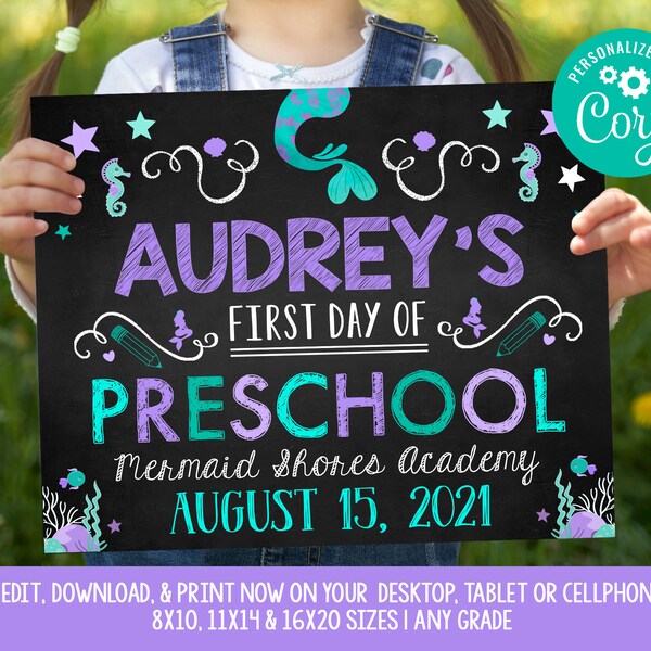 School Mermaid - Etsy