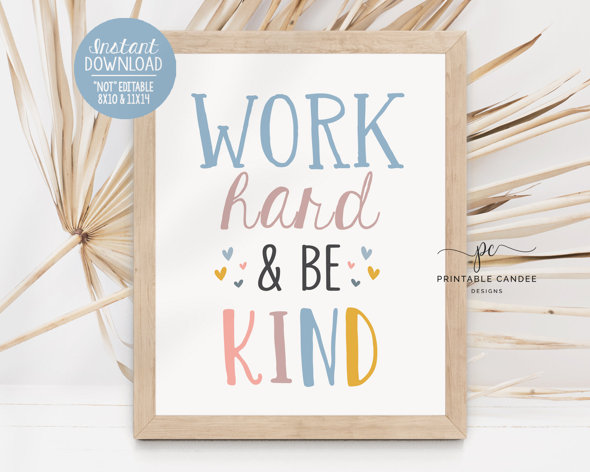 Printable Teacher Quote Typography Sign Class Decor Neutral - Etsy
