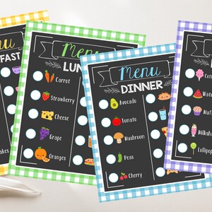Printable Restaurant Menu Pretend Play Kit Printable Kids Activities ...