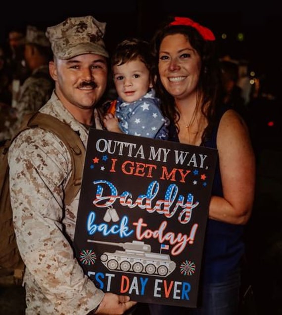 Welcome Home Signs Army