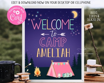 Camp Theme Party - Etsy