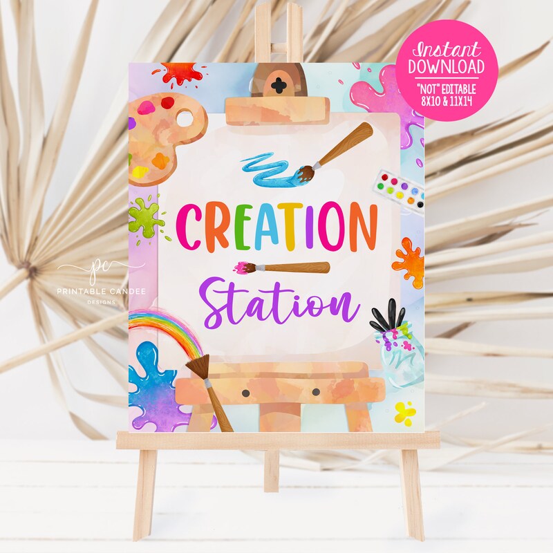 Creation Station Sign - Etsy