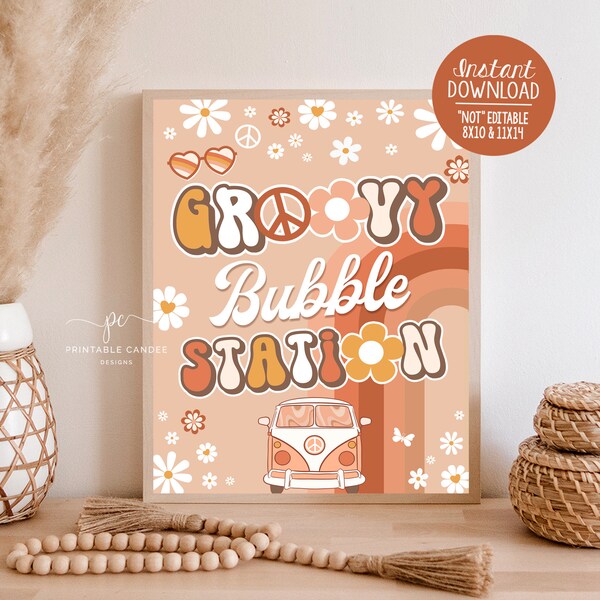 Bubble Station Sign - Etsy