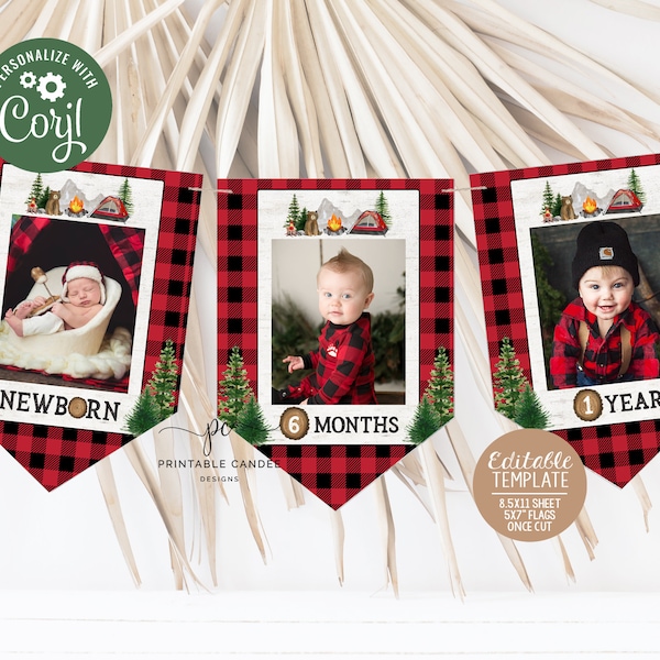 Lumberjack Banner - Etsy