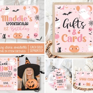 Editable Bugs and Kisses Bag Topper Pink Halloween Treat Bag Girl ...