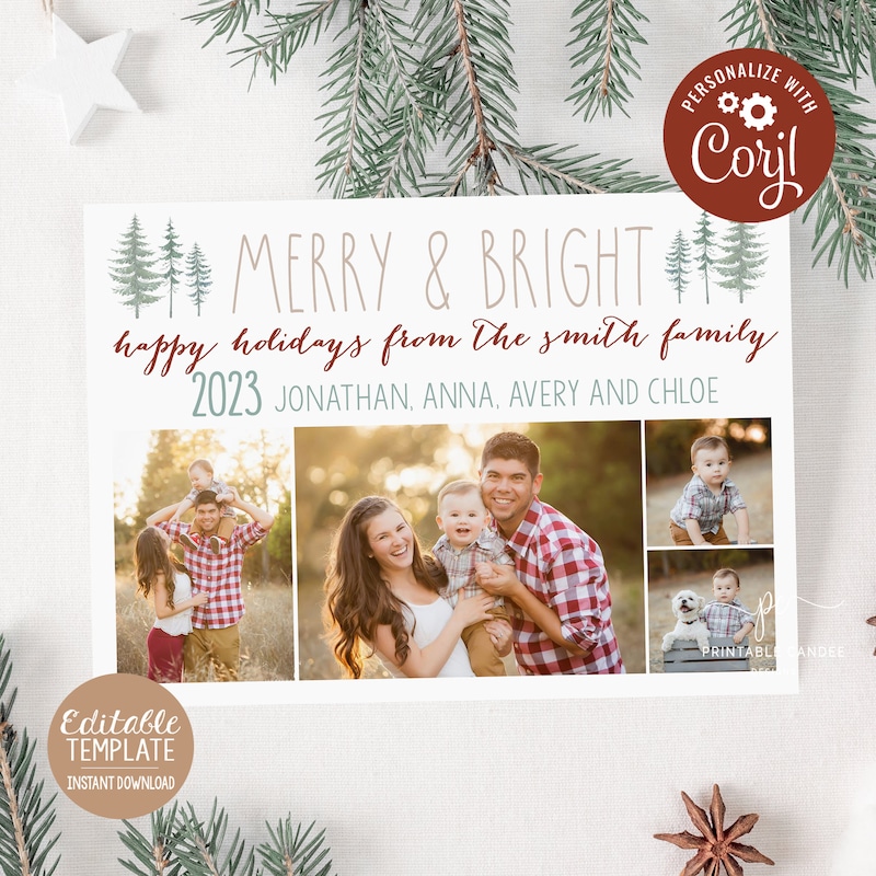 Rustic Holiday Cards - Etsy