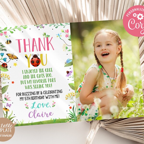 Ladybug Thank You - Etsy