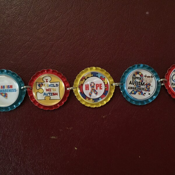 Bottlecap Bracelet - Etsy