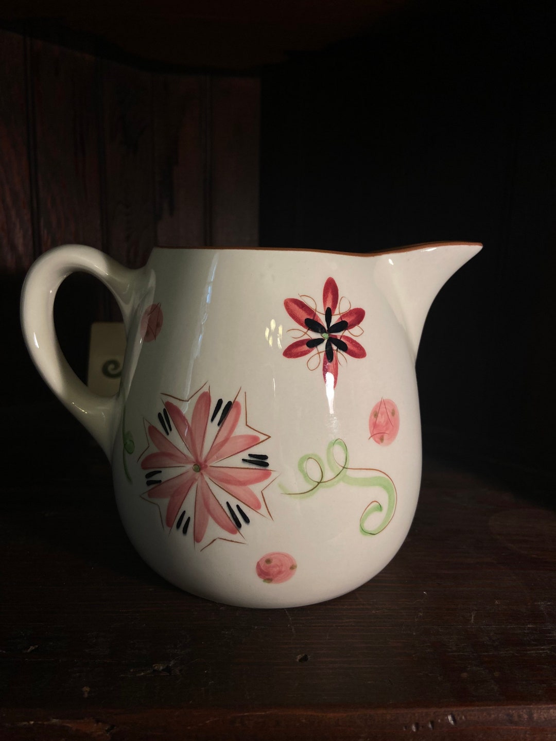 Stangl Carnival 1qt Pitcher - Etsy