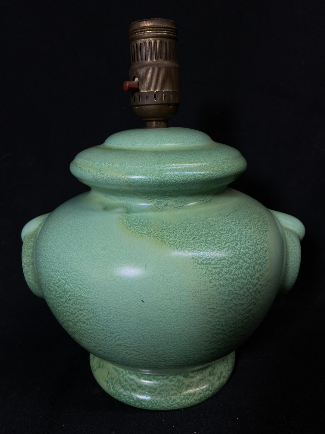 Stangl Pottery Apple Green Lamp - Etsy