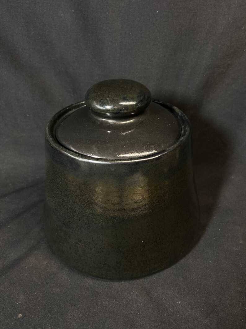 Fulper Keramidor Tobacco Jar - Etsy