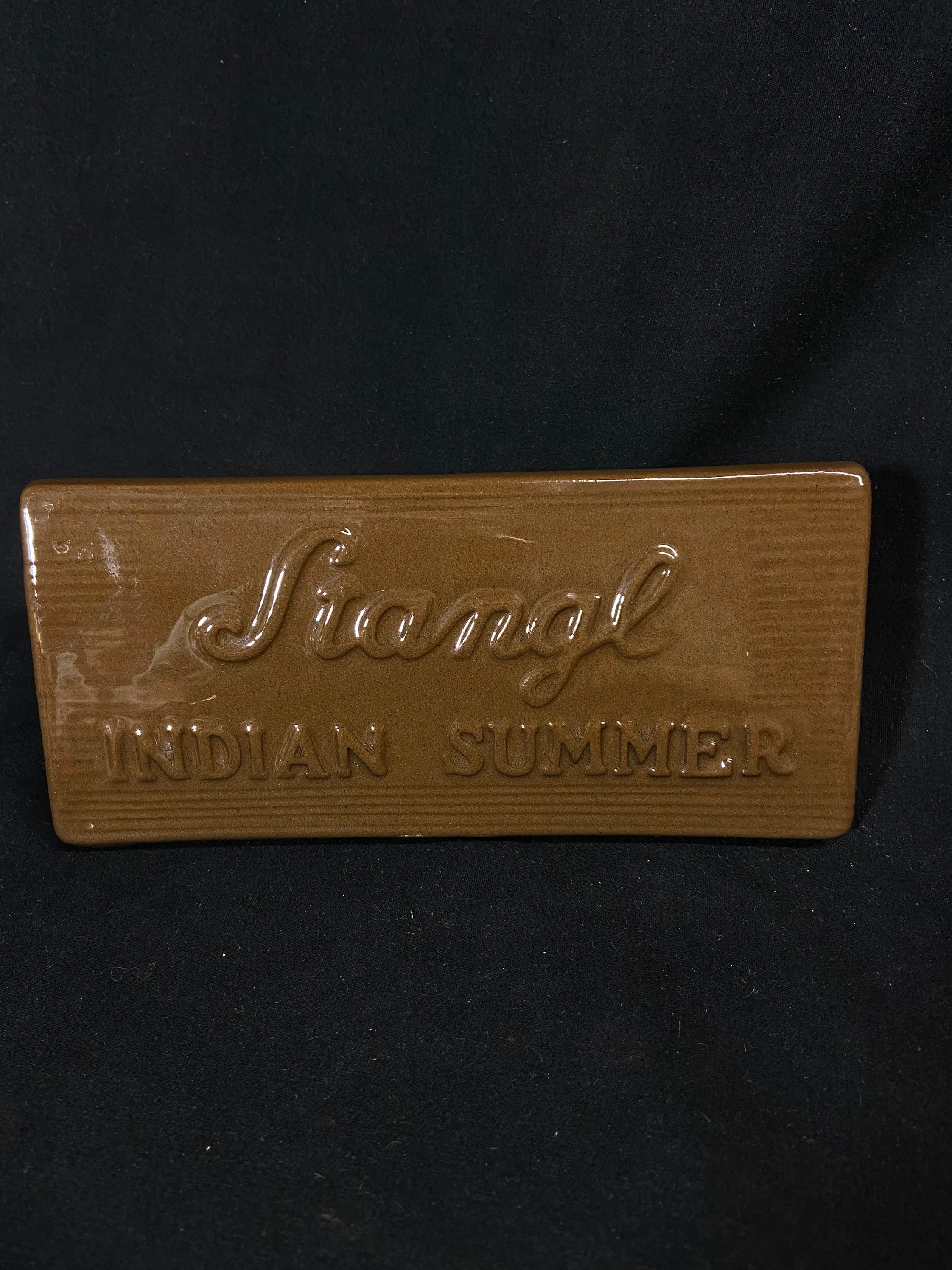 Stangl Indian Summer Dealer Sign - Etsy
