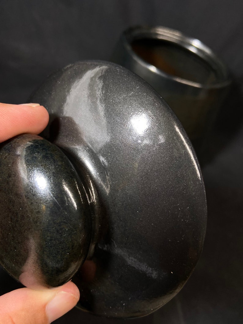 Fulper Keramidor Tobacco Jar - Etsy