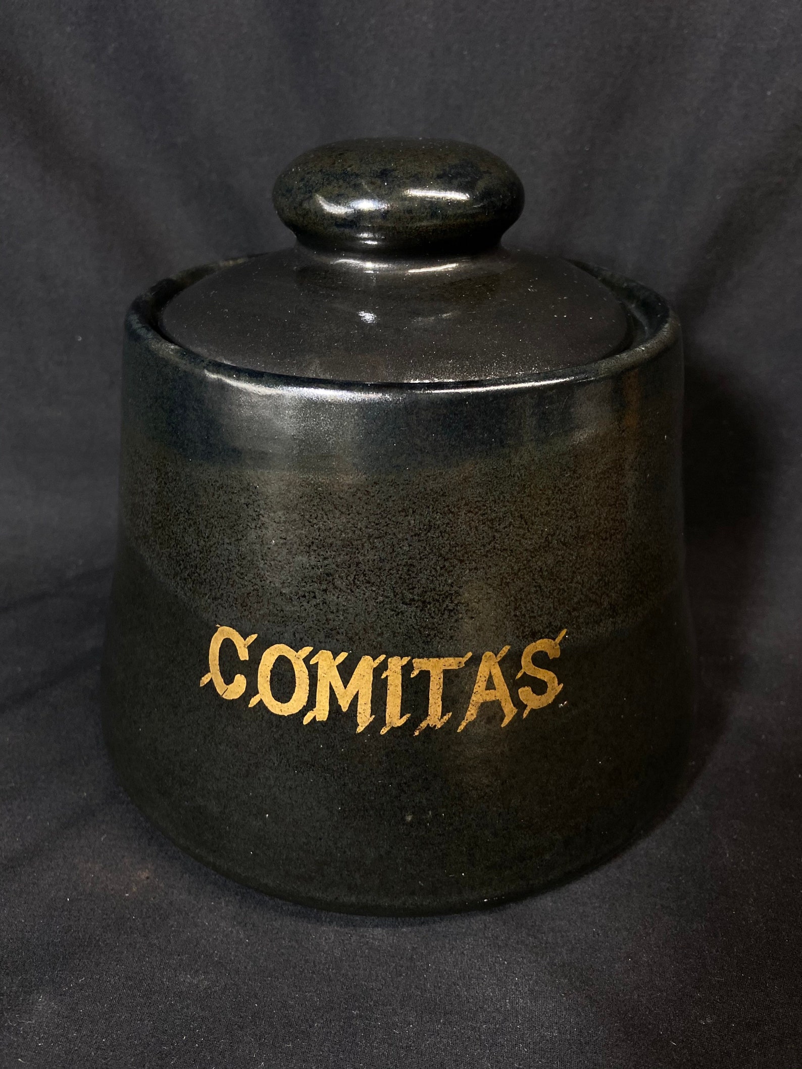 Fulper Keramidor Tobacco Jar - Etsy