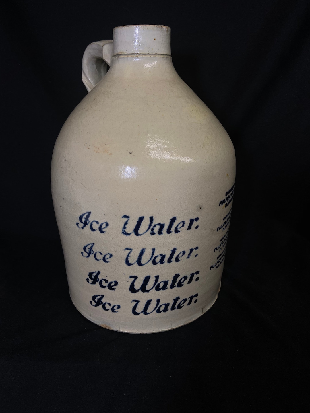 Fulper Pottery Stoneware Jug - Etsy