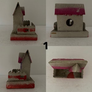 Vintage Cardboard Putz House / Sale is for One - Etsy