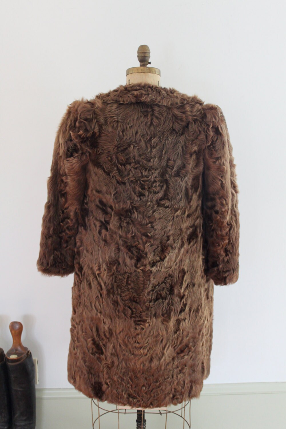 Vintage Caracul Persian Lamb Coat - Full Lenght - Etsy