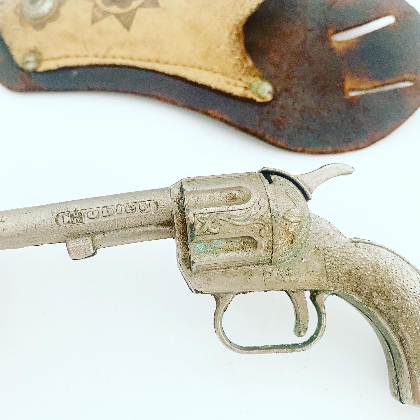 Vintage Metal Hubley Toy Gun With Holster - Etsy