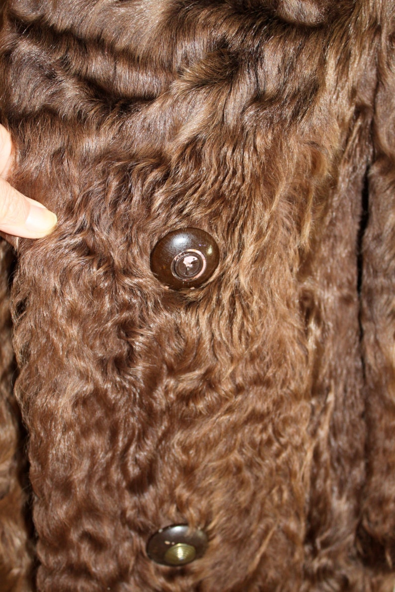 Vintage Caracul Persian Lamb Coat - Full Lenght - Etsy