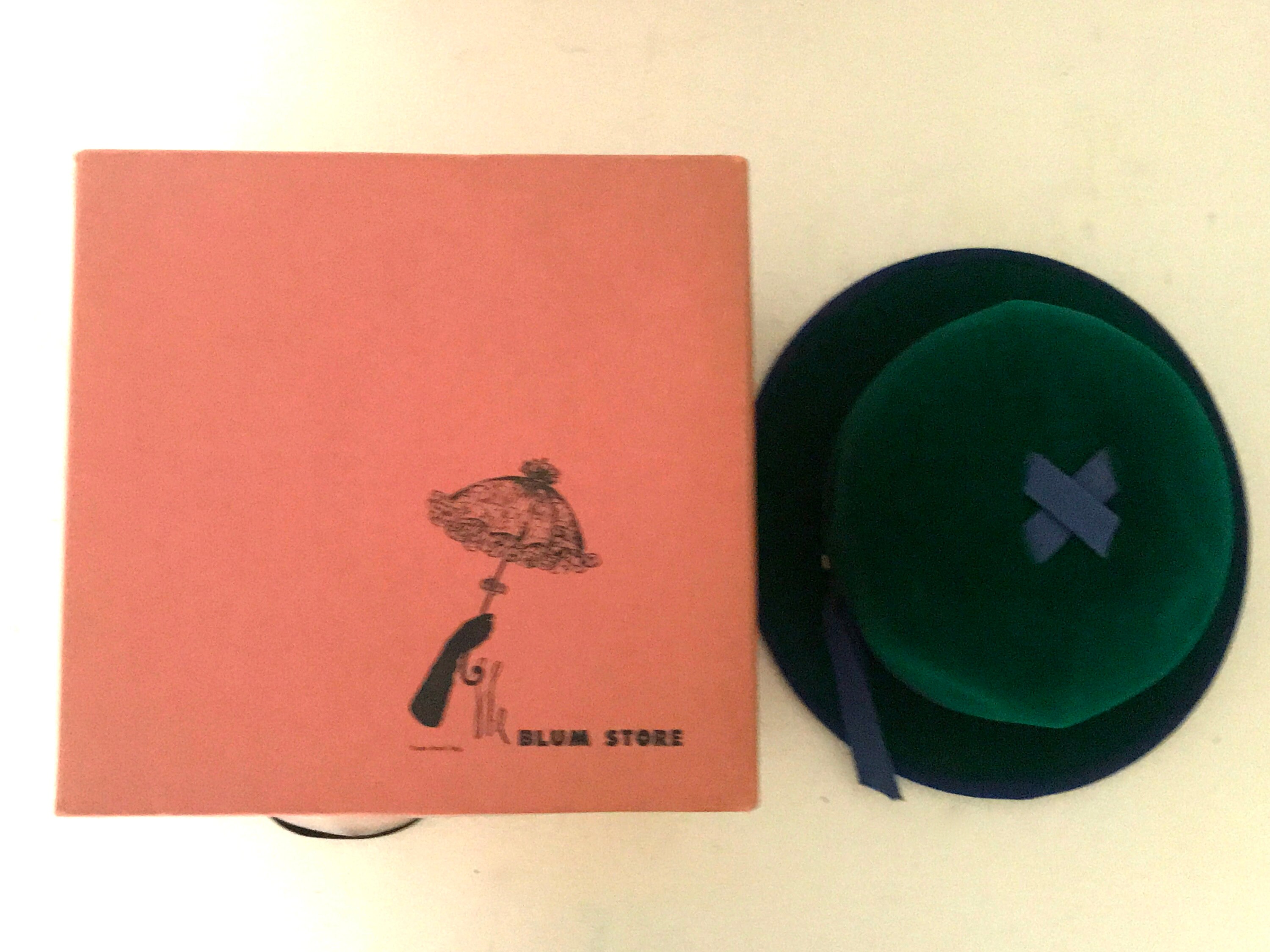 Vintage Hat and Box | Etsy