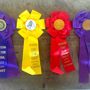 Horse Show Ribbon / Vintage Horse Ribbon / Equestrian Award Ribbon - Etsy
