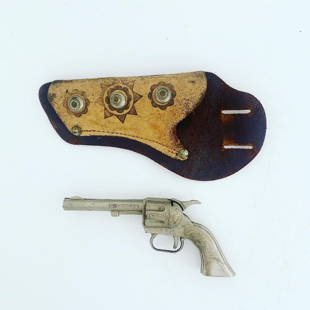 Vintage Metal Hubley Toy Gun With Holster - Etsy