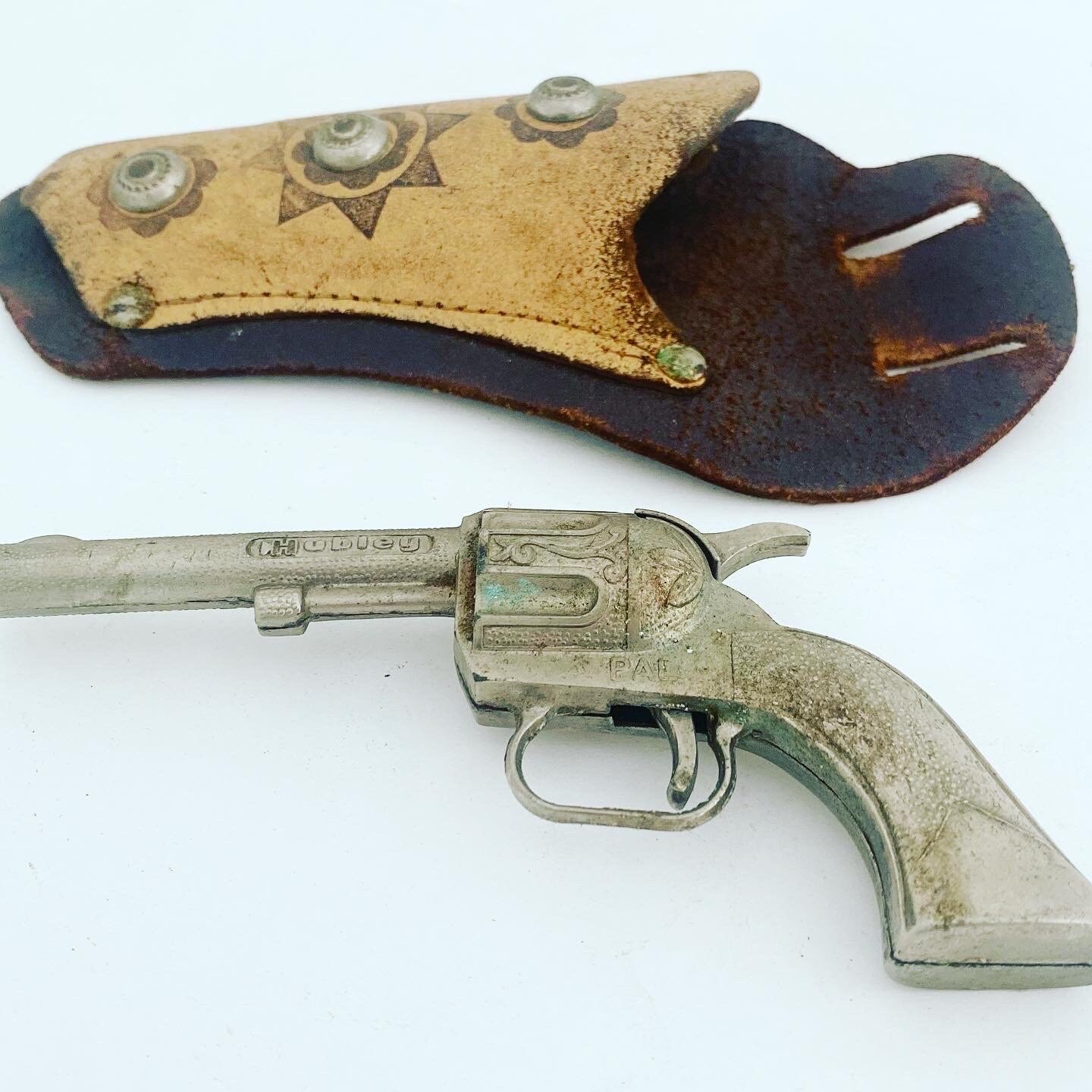 Vintage Metal Hubley Toy Gun With Holster - Etsy