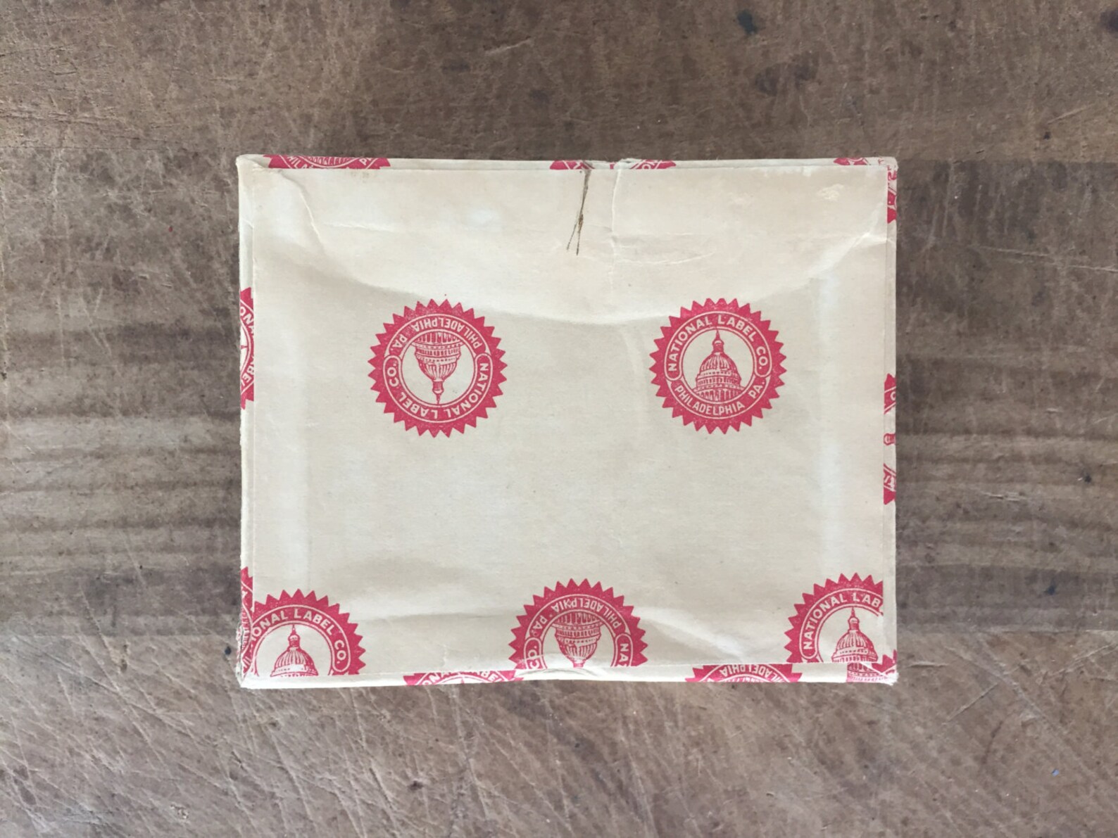 Vintage Paper Box With Advertisement - Etsy