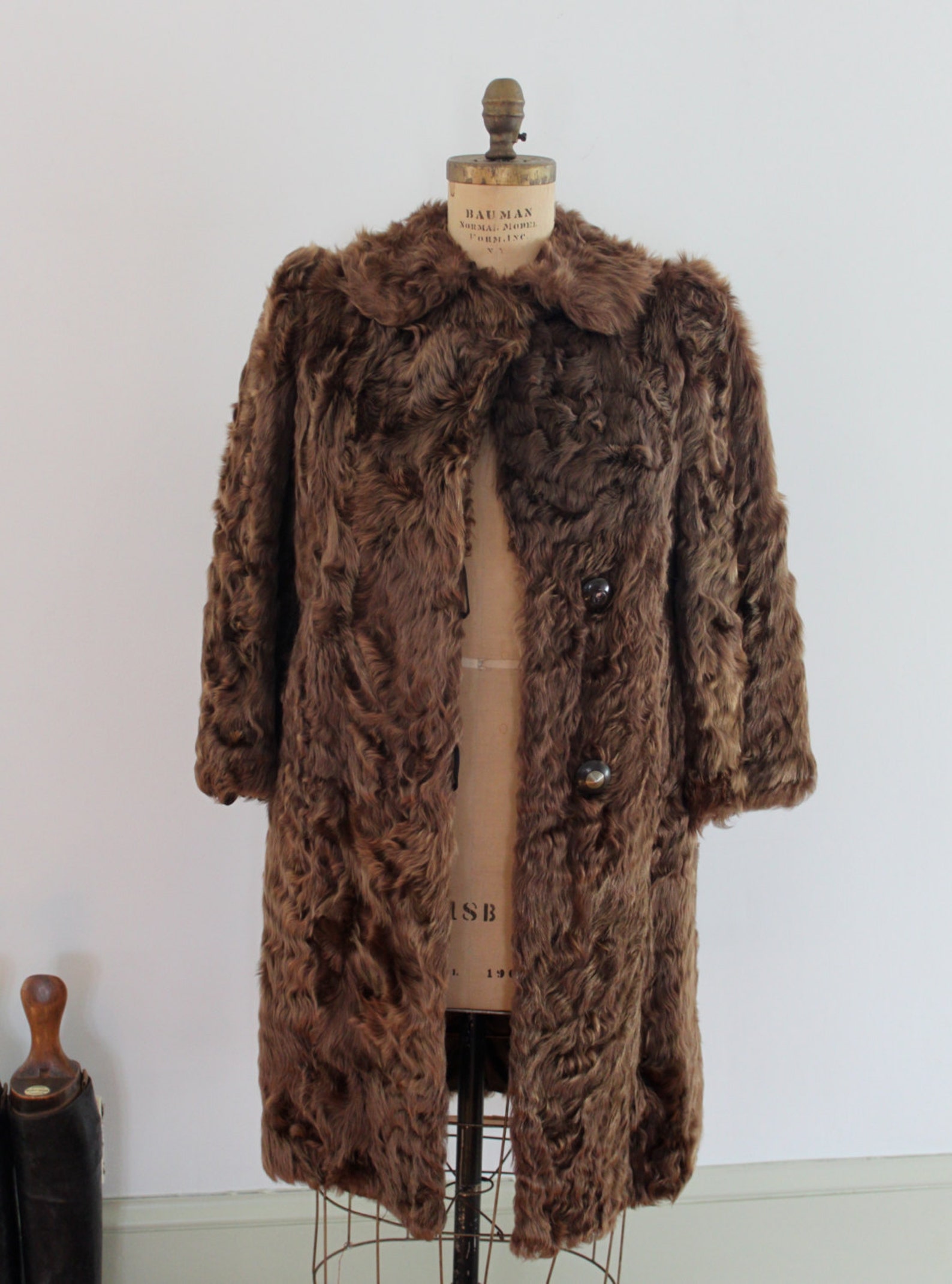 Vintage Caracul Persian Lamb Coat - Full Lenght - Etsy
