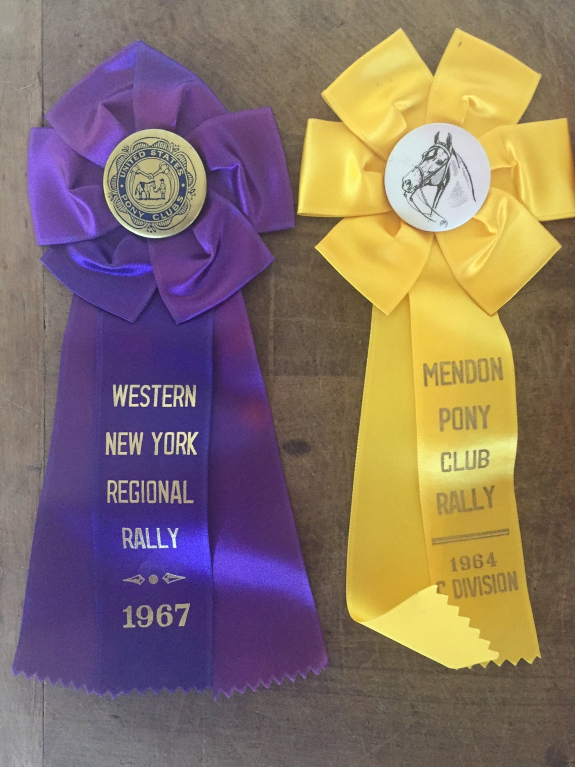 Horse Show Ribbon / Vintage Horse Ribbon / Equestrian Award Ribbon - Etsy