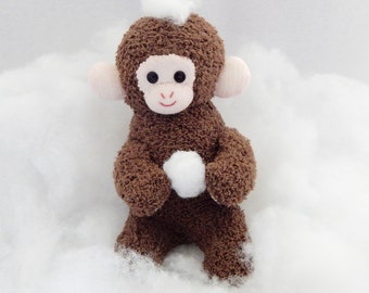 Macaque monkey | Etsy