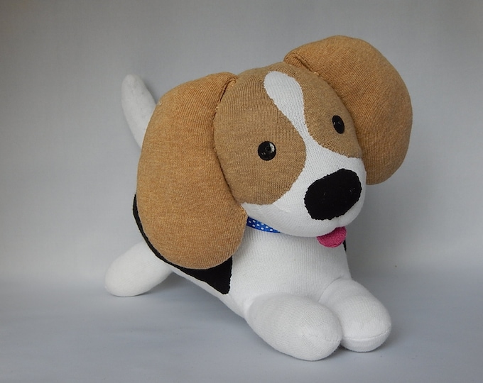 Beagle Plush Toy, Dog Stuffed Animal, Stuffed Doll, Stuffed Toy, Sock ...