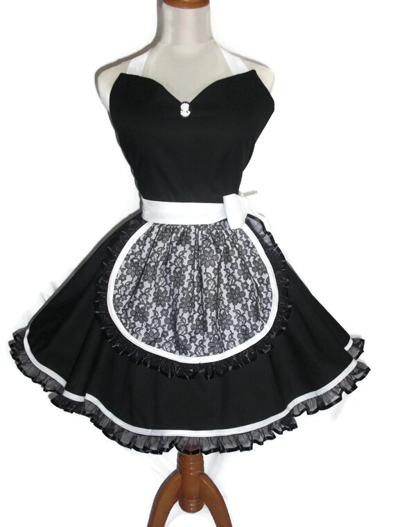 French Maid Apron And Hat