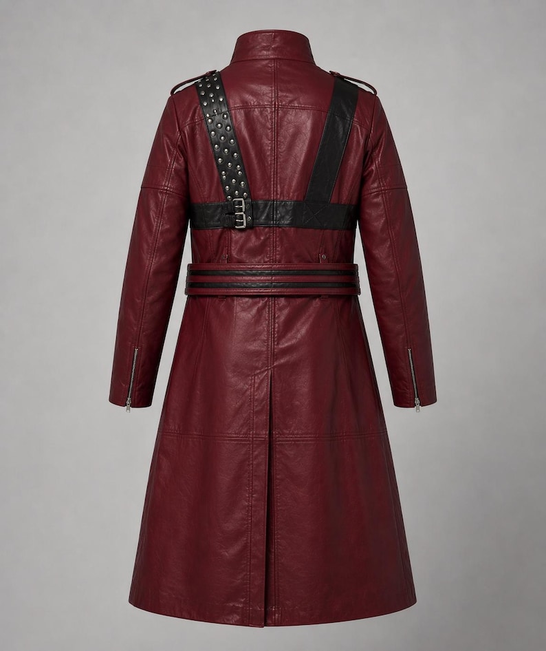 DMC 3 Dante Leather Trench Coat | Handmade Devil May Cry Cosplay ...